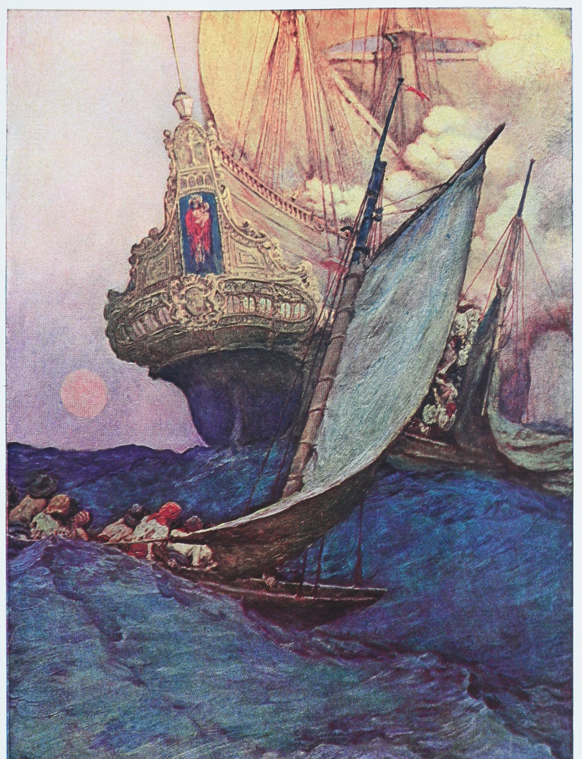 O is for orange and P is for pirate