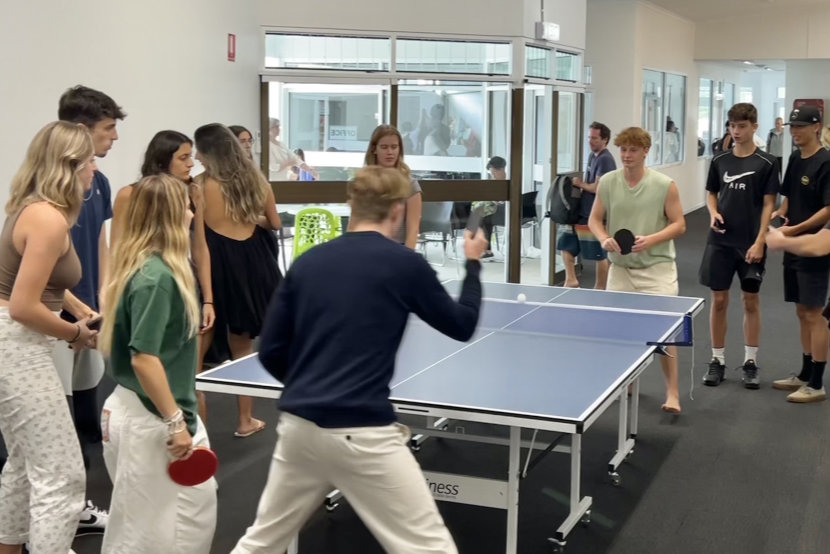 Study English at Lexis College Noosa next to the beach